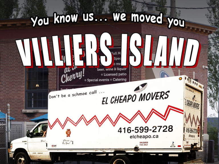 El Cheapo Movers - Moving Toronto - Villiers Island - EL CHEAPO MOVERS ...